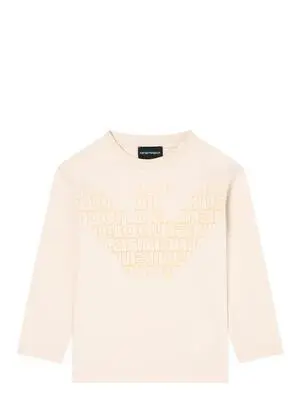 EMPORIO ARMANI Emporio Armani Eagle Logo Long-Sleeve T-shirt