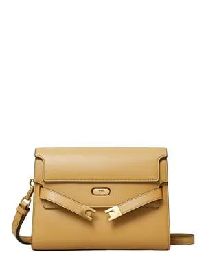 Tory Burch Lee Radziwill Shoulder Bag - Walnut White