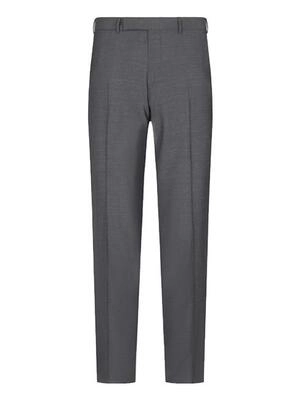 Zegna High Performance Tailored Wool Trousers - Dark Grey