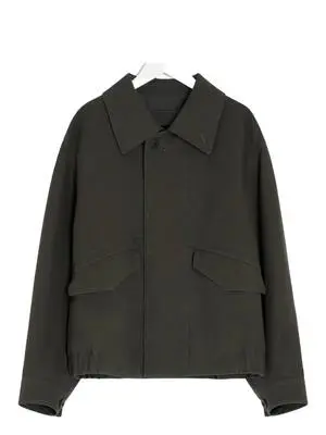 LEMAIRE Flap-pockets Shirt Jacket - Espresso