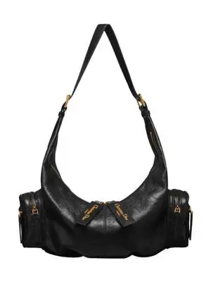 Dior Grand Tour Multipocket Shoulder Bag - Black