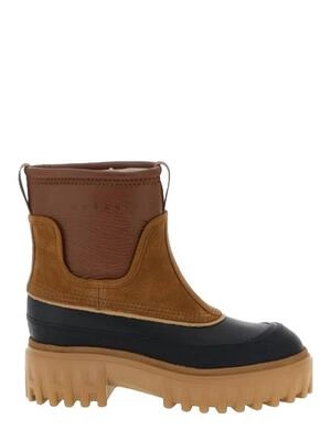 Hogan H700 Ankle Boots - Brown