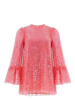 NEEDLE  THREAD Needle & Thread "Raindrop Gloss Tunic"