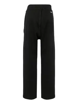 Dsquared2 Logo-appliqu Straight-leg Track Pants - Black