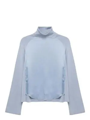 Simkhai Mateo Turtleneck Top - Marinablu