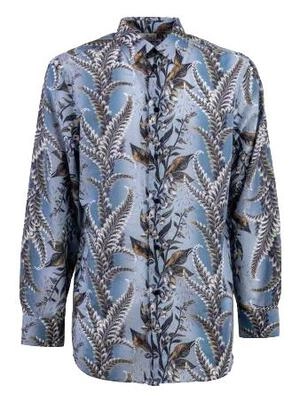 Etro Pattern-printed Button-up Shirt - Gray