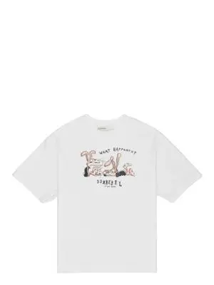 DOMREBEL Forget T-shirt - Ivory