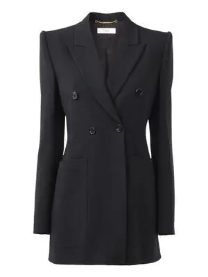 Chloé Double-breasted Tailored Blazer - Black