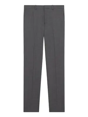 Theory Regular Fit Straight Leg Pants - Black