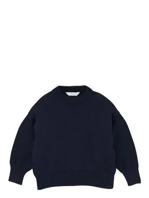 Palm Angels Logo-print Wool Jumper - Navy