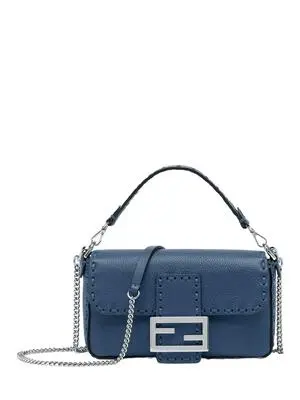 Fendi Baguette Mini Shoulder Bag - Blue