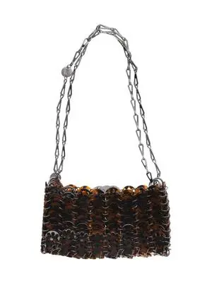 Rabanne 1969 Nano Tortoise Bag - Black