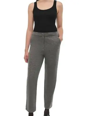 Simkhai Hayley Cropped Trousers - Warm Gray