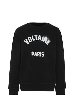 ZADIG&VOLTAIRE Zadig & Voltaire VOLTAIRE PARIS Crew Neck Sweatshirt