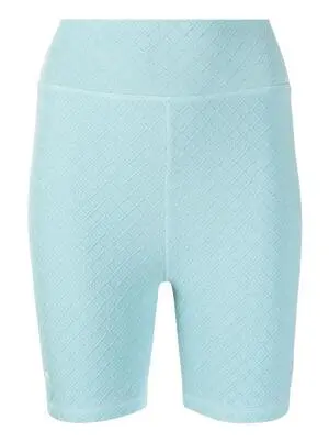 The Upside Palma Spin Shorts - Pool Blue