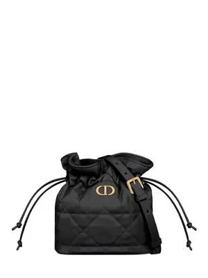 Dior Miss Caro Mini Bucket Bag - Black