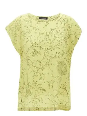 FABIANA FILIPPI Fabiana Filippi Printed T-Shirt With Botanical And Zoological Motifs