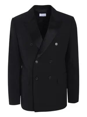 Off-White Double-breasted Blazer - Black