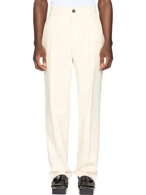 Jacquemus Croisière Tailored Trousers - White