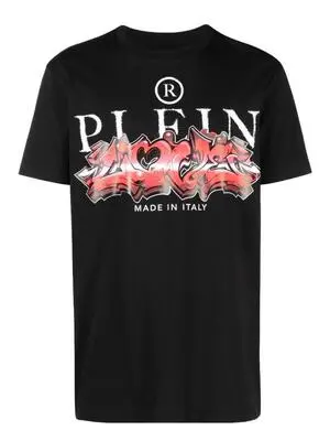 Philipp Plein Logo-print Short-sleeve T-shirt - Black
