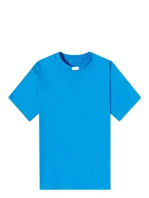 Heron Preston Heron Preston Logo Embroidered Crewneck T-Shirt Blue