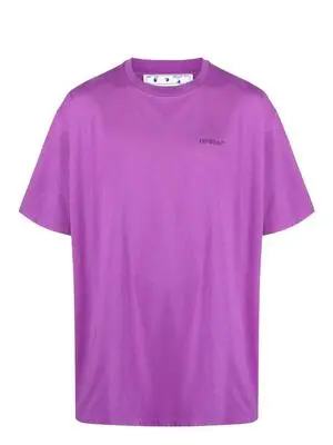 Off-White Arrows Crew-neck T-shirt - Purple