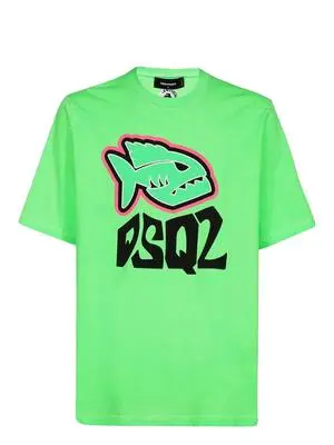 Dsquared2 Round-necked T-shirt - Green