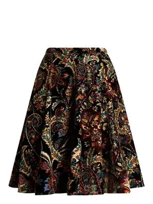 ETRO Paisley Print Velvet Shirt