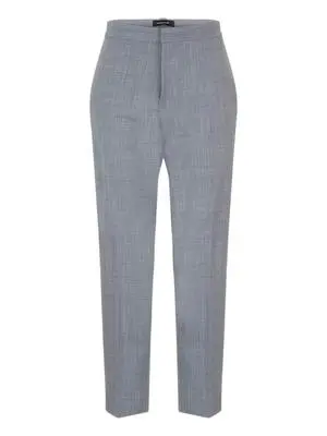 Fabiana Filippi Tailored Pressed-crease Trousers - Gray
