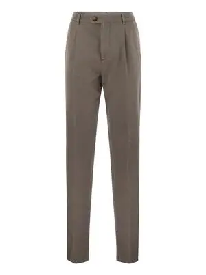 Brunello Cucinelli Pleated Trousers - Green