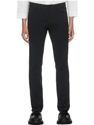 Theory Logo Slim Casual Pants - Black