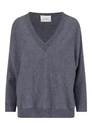 LISA YANG Kenny V-neck Sweater - Gray