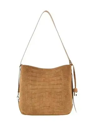 Hogan Small Hobo Bag - Beige