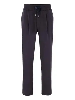 Herno Herno Pleat-Detailed Trousers Black