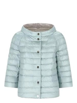 Herno Herno Reversible Buttoned Padded Jacket Green