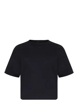 HELMUT LANG Helmut Lang Logo Embossed Crewneck T-shirt
