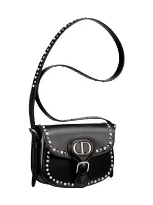 Dior Dior Bobby Bag With Stud Embellishments Black