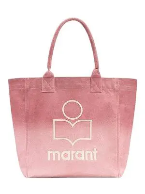Isabel Marant Étoile Yenky Logo Tote Bag - Raspberry Color