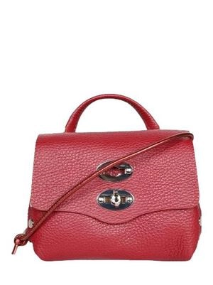 ZANELLATO Studded Leather Shoulder Bag - Red