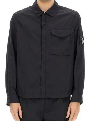 C.P. COMPANY Utility Shirt Jacket - Blue
