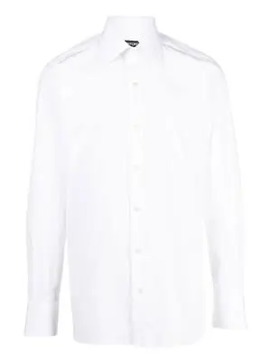TOM FORD Long-sleeved Shirt - White