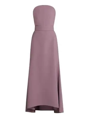 SOLACE Solace Ember Strapless Belted Maxi Dress