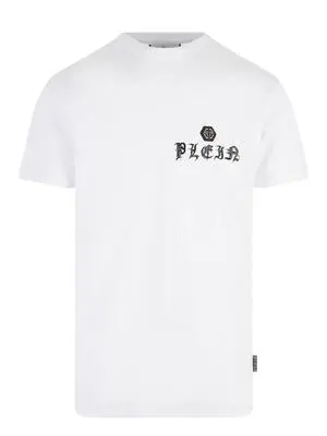 Philipp Plein Chest Logo-print Detail T-shirt - White
