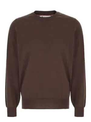 Brunello Cucinelli Crewneck Knitted Jumper - Green