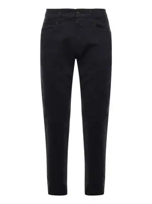 Loro Piana Straight Casual Pants - Black