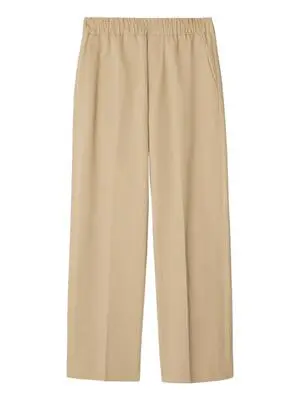 BURBERRY Burberry Cotton Tailored Trousers