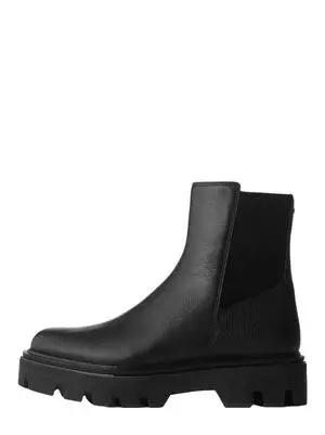 Rag & Bone Round Toe Chelsea Boots - Black