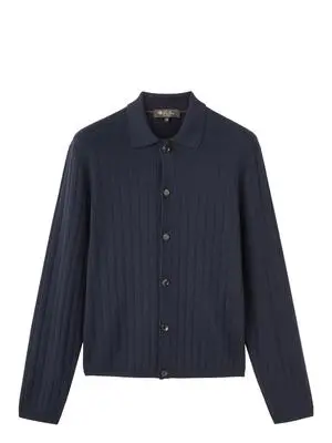 LORO PIANA Loro Piana Long-Sleeved Knitted Cardigan
