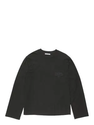Acne Studios Long Sleeve T-shirt Black