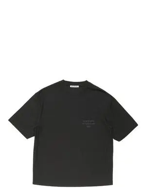 Acne Studios Logo T-shirt - Black